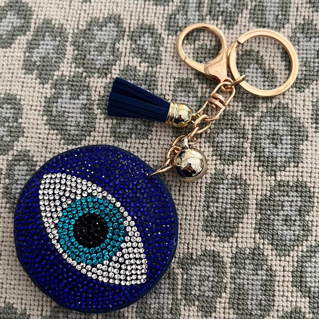 Evil Eye Keychain - Etsy