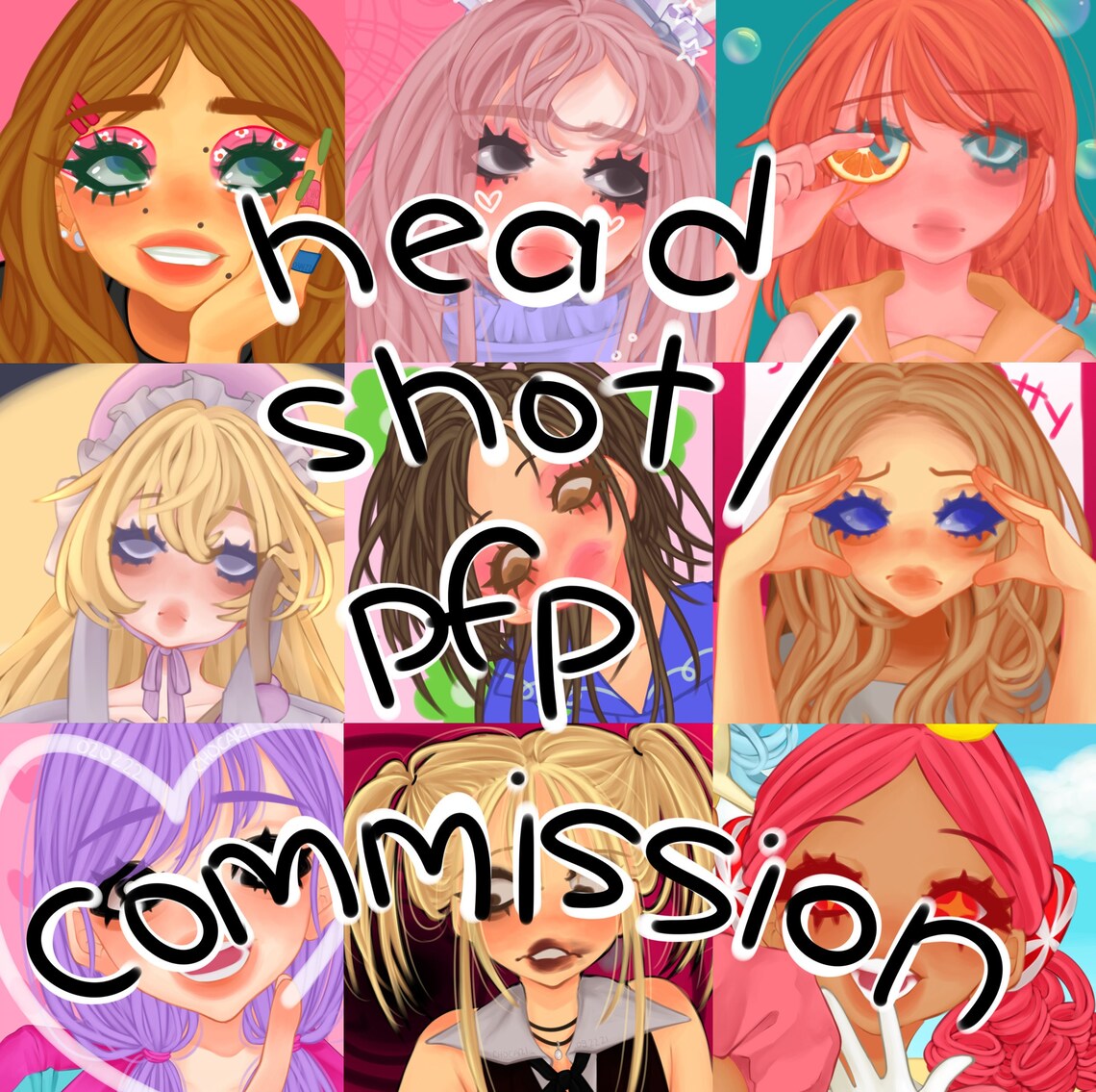 Headshot / Pfp Art Commission - Etsy Singapore