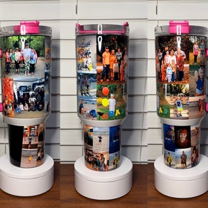 Collage Tumbler - 20oz 30oz 40oz - Pictures - Customize - Insulated - Etsy