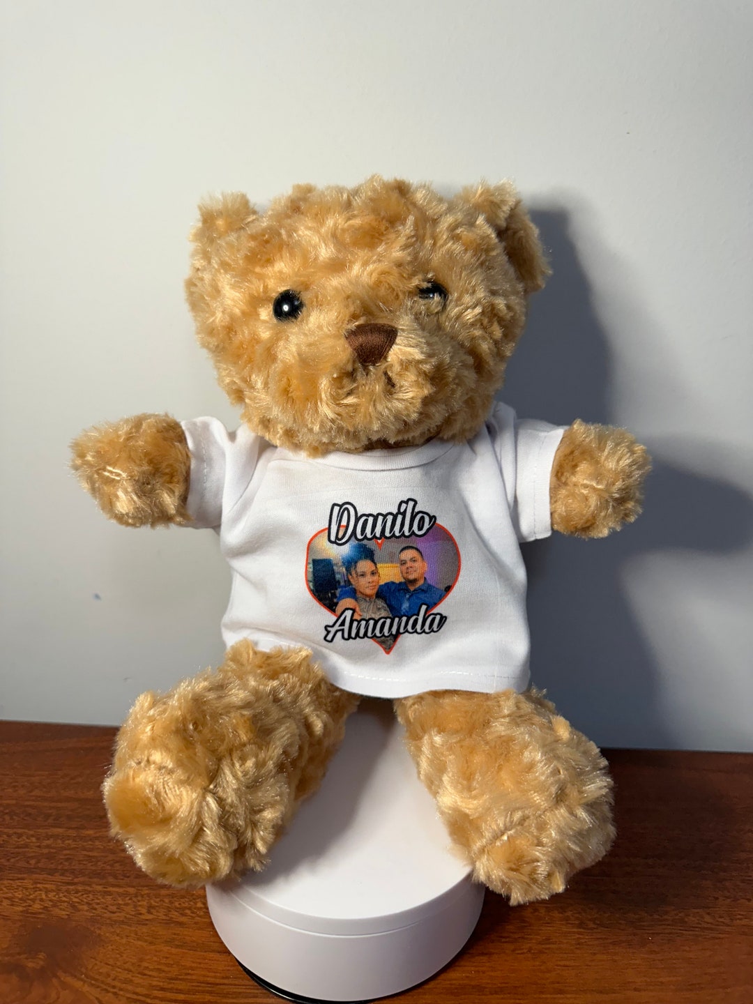 Custom Teddy Bear, Personalized Teddy Bear, Teddy Bear, Teddy Bear With ...