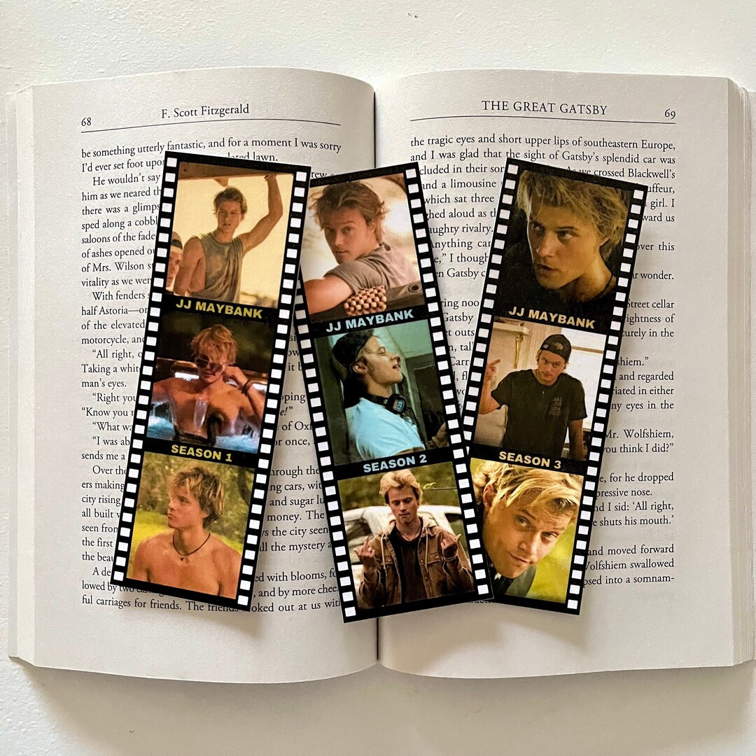 JJ Maybank Outer Banks Laminated Bookmarks Photo Booth Strip Celebrity ...