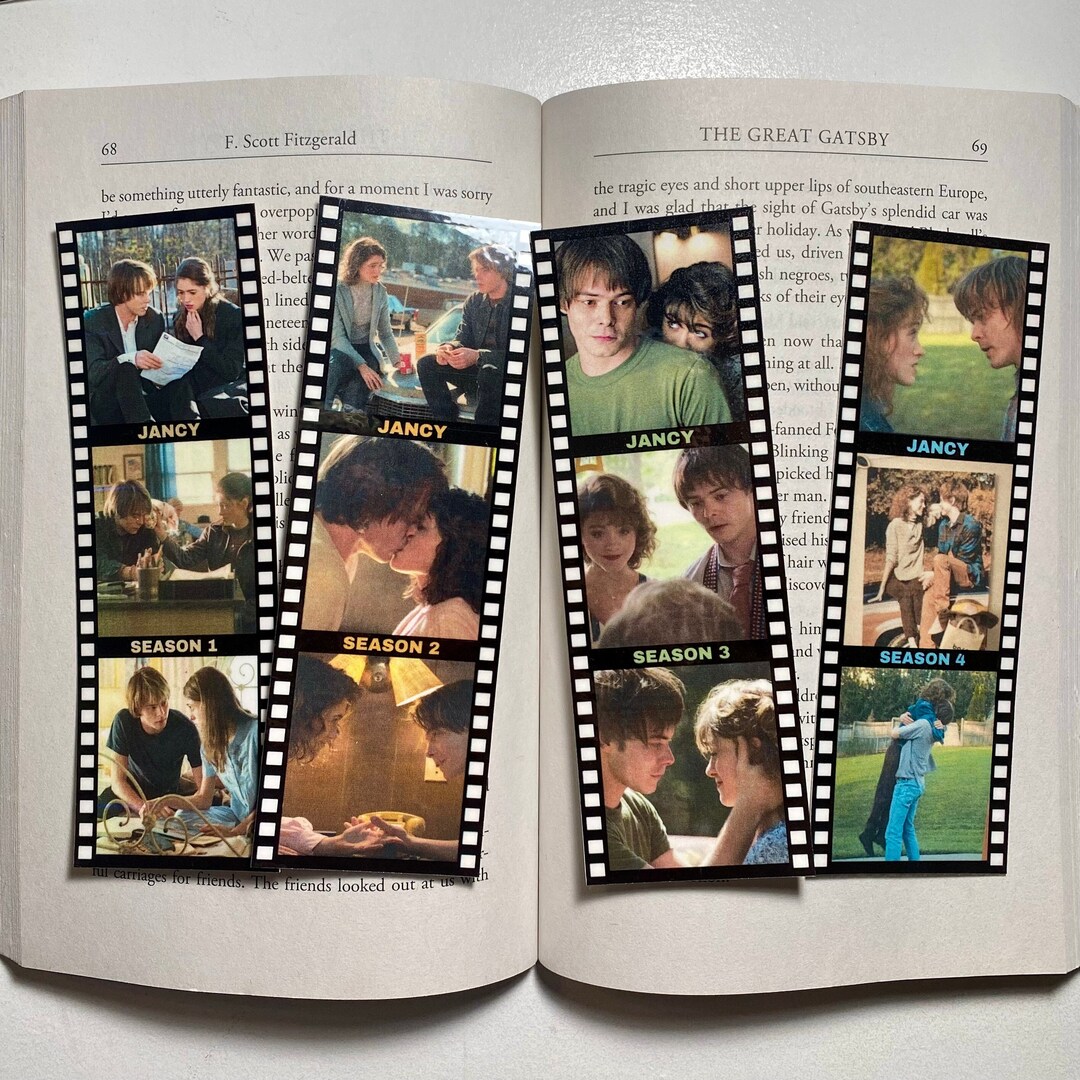 Jancy (jonathan and Nancy) Stranger Things Laminated Bookmarks || Photo ...