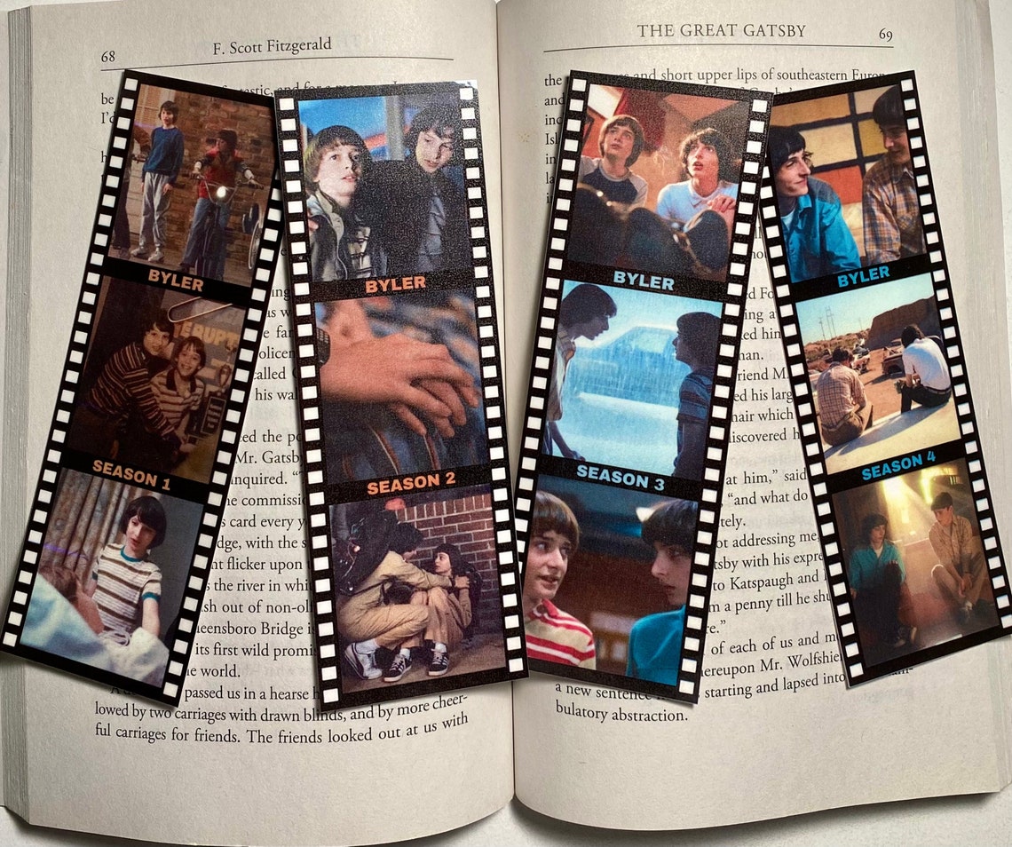 Byler mike and Will Stranger Things Laminated Bookmarks - Etsy