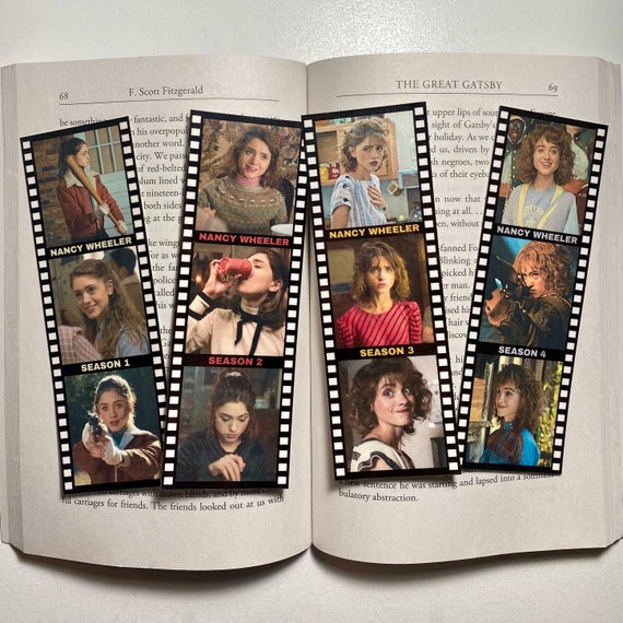 Nancy Wheeler Stranger Things Laminated Bookmarks Photo - Etsy