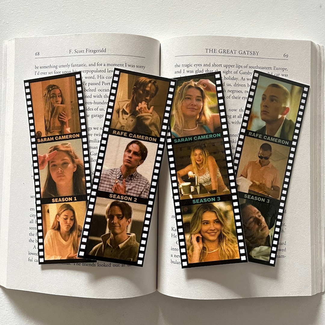 Sarah Cameron and Rafe Cameron Outer Banks Laminated Bookmarks Photo ...