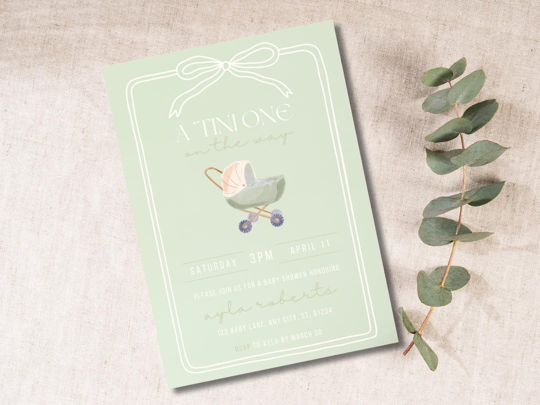 A 'tini New Addition | A 'tini New Addition Baby Shower | Baby Shower ...