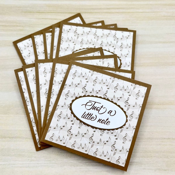 Just a Little Note - Etsy