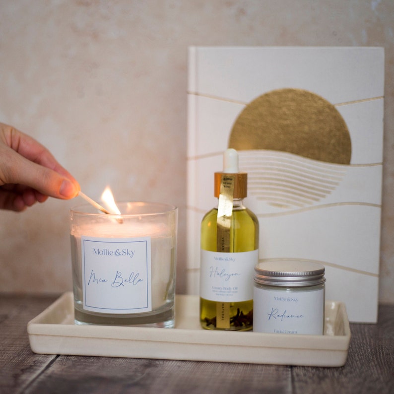 Pamper Hamper for Her Luxury Gift Box Candle Gift Set Spa Gift for ...