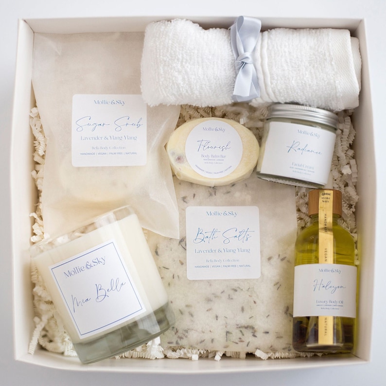 Pamper Hamper for Her Luxury Gift Box Candle Gift Set Spa Gift for ...
