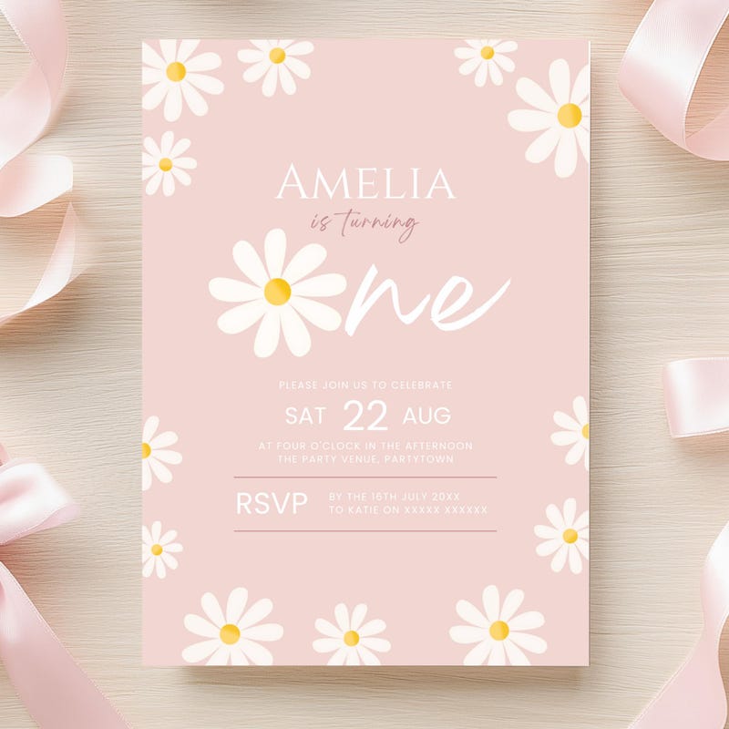 Flower Girl Invite - Etsy