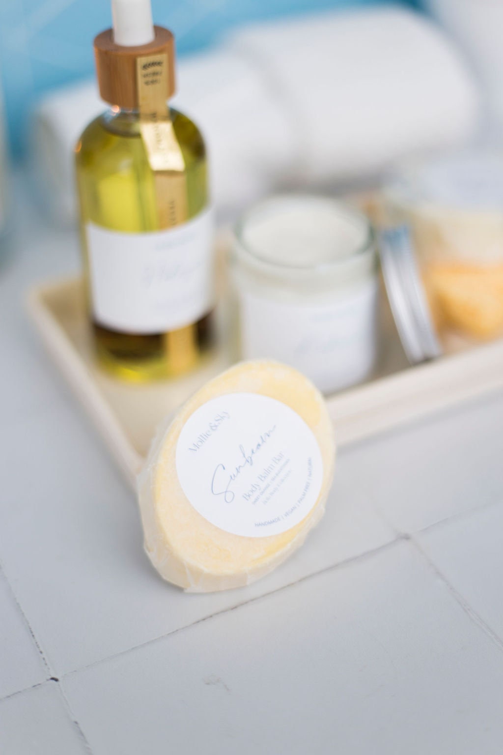 Aromatherapy Pulse Point Balm Body Balm Bar Solid Moisturiser Bar Sweet ...