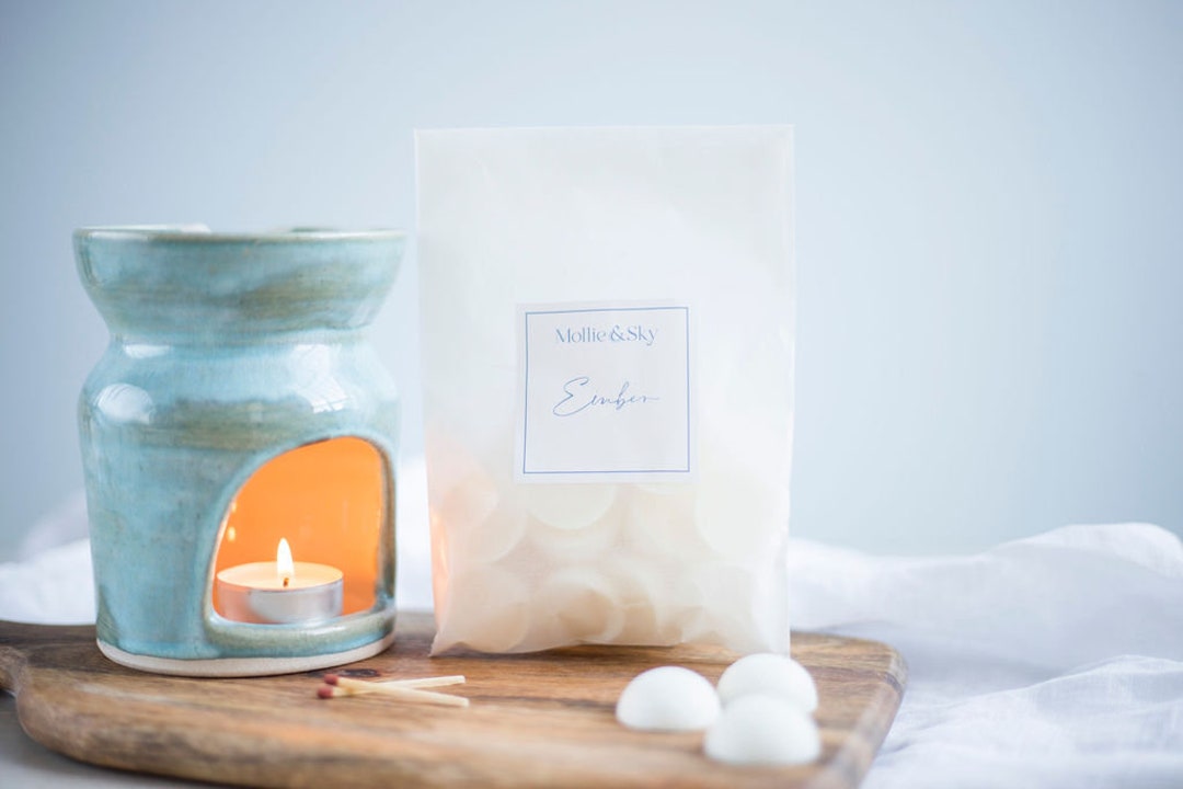 Natural Wax Melts Wax Melt Burner Orange Cinnamon Coconut Wax Melt ...