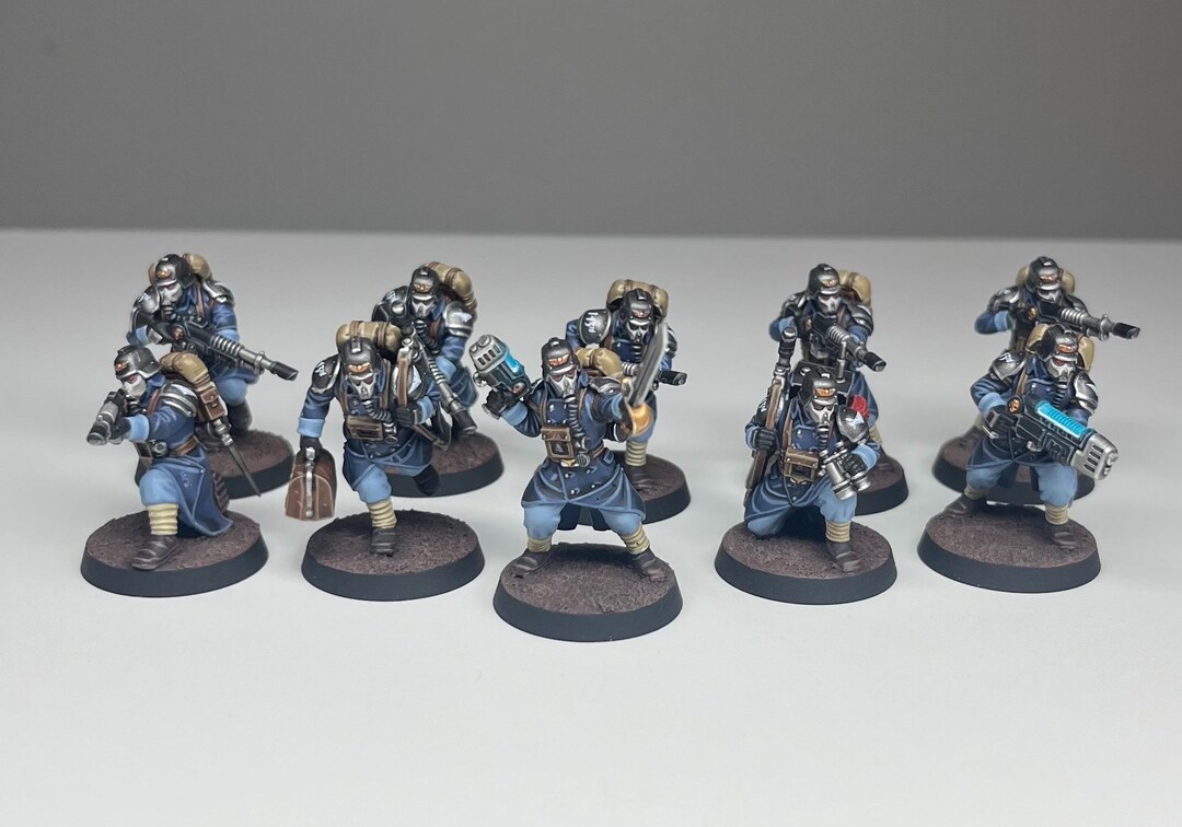 Commission- Death Korps of Krieg Infantry Squad - Warhammer 40k - Etsy