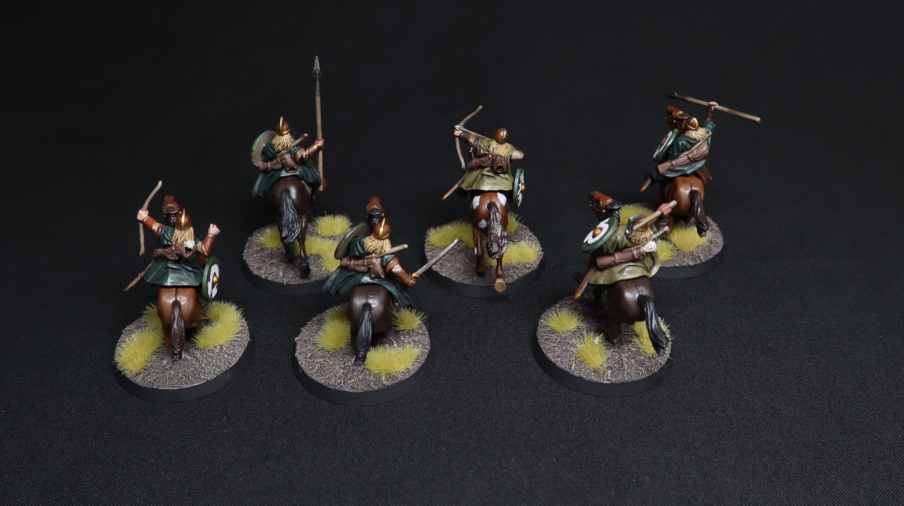 Commission- Painted Riders of Rohan - Middle Earth Strategy Battle Game ...