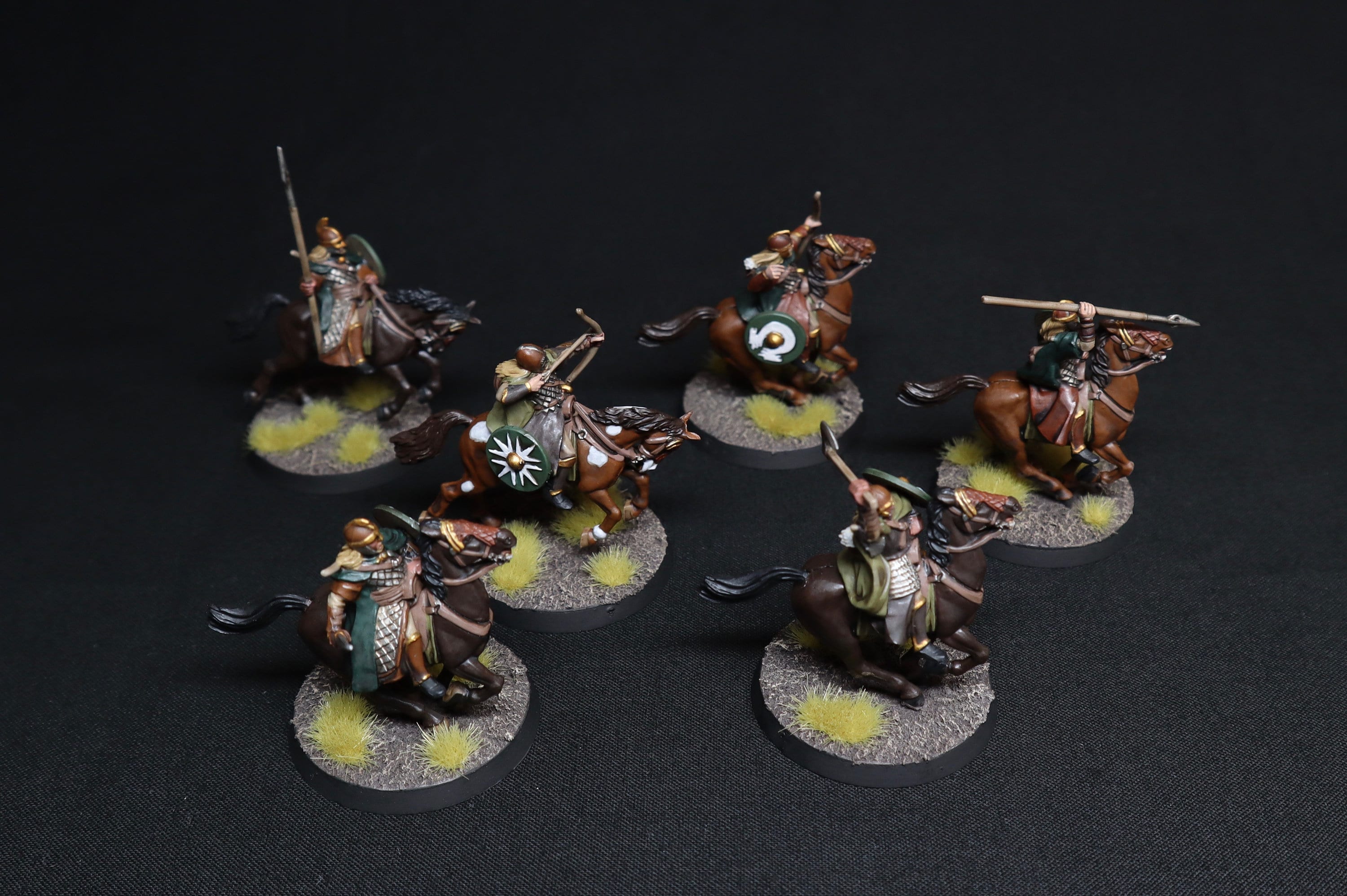 Commission- Painted Riders of Rohan - Middle Earth Strategy Battle Game ...