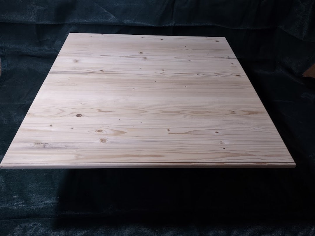 Rustic Pine Square Table Top Unfinished Dining , Kitchen , Coffee or ...
