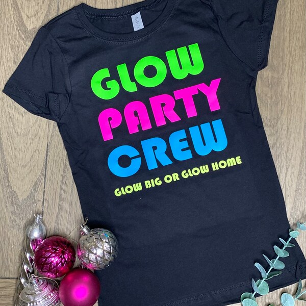 Glow Party Shirt - Etsy