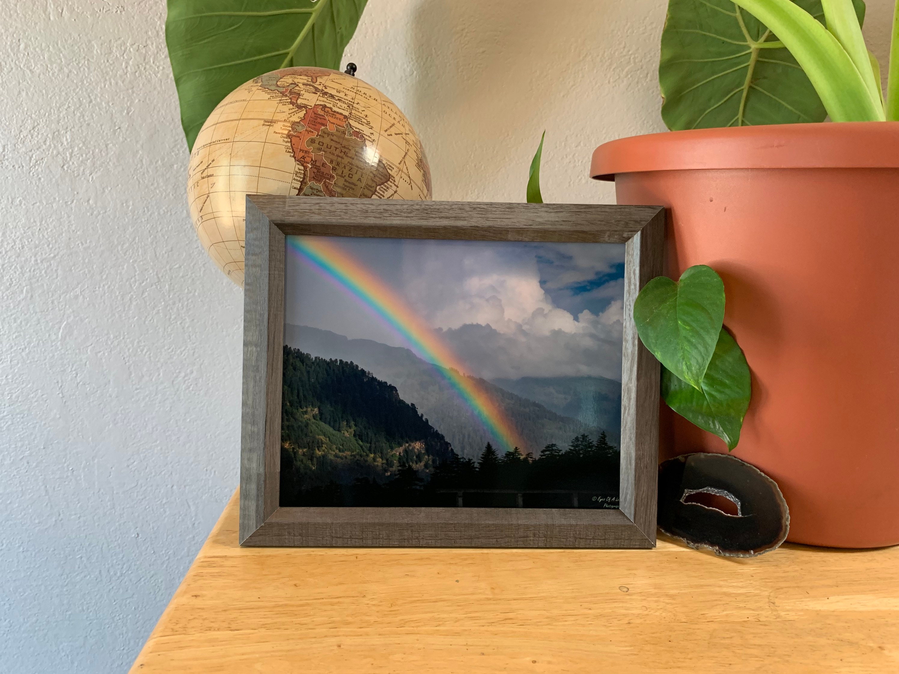Rainbow in the Himalayan Hills, Northern India, Nature Photography ...