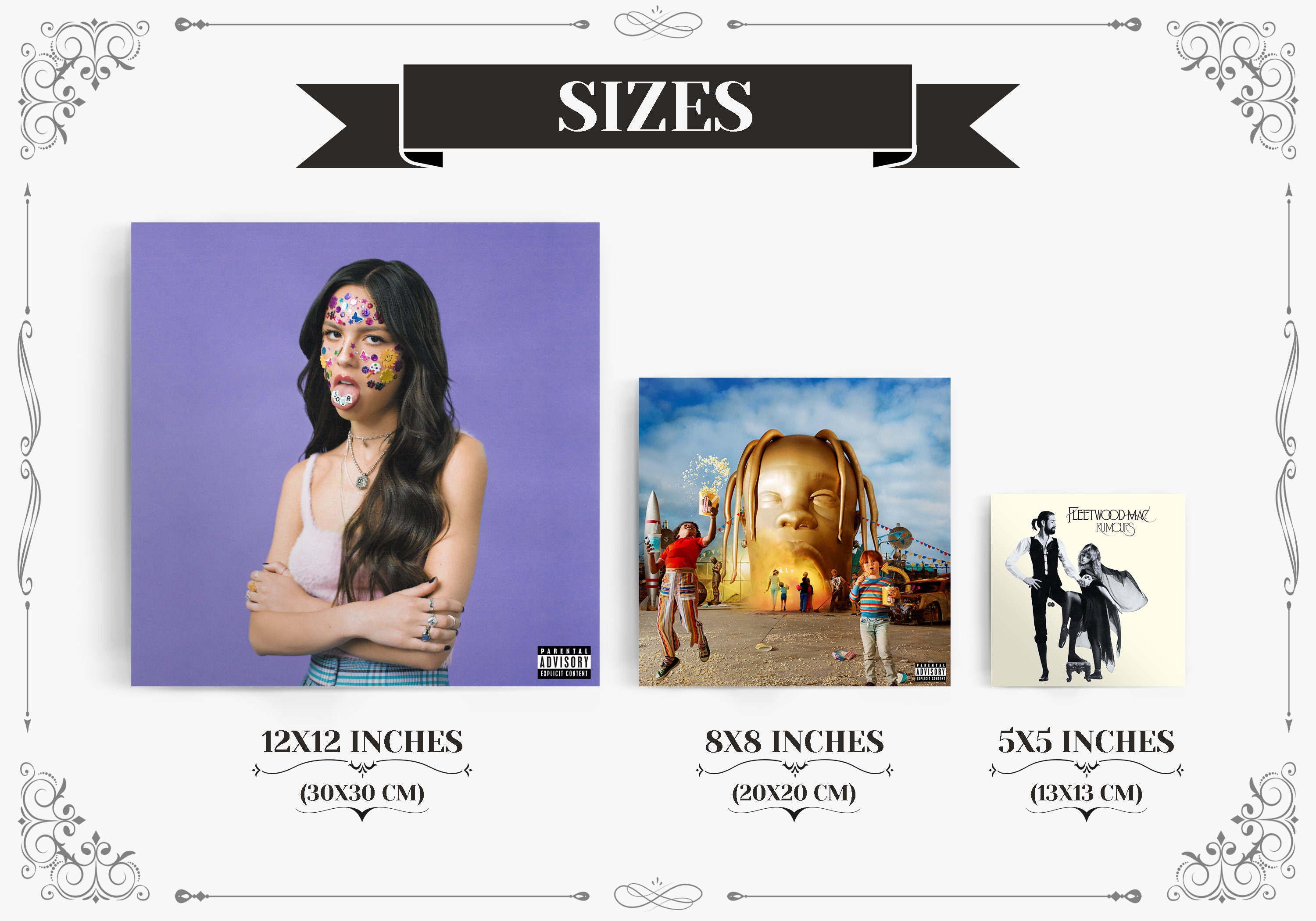 Custom Album Posters Choose Your Favourite Album Print - Etsy