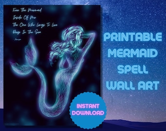 Mermaid Transformation Spell - Etsy