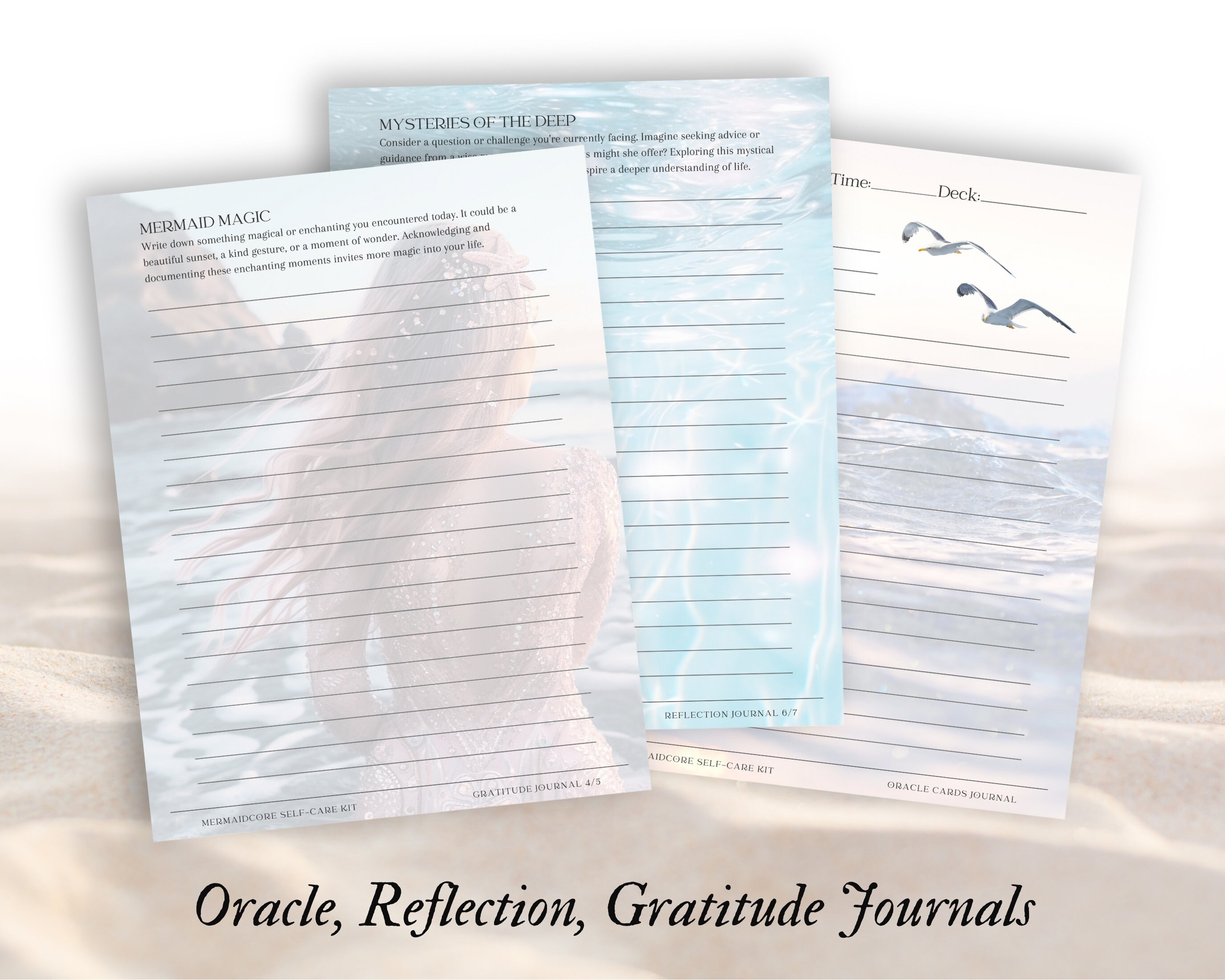 Printable Mermaidcore Self Care Kit for Women - Etsy