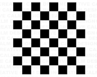 Checkered Circle Svg Checkered Pattern Svg Checkered Frame Svg Rally ...