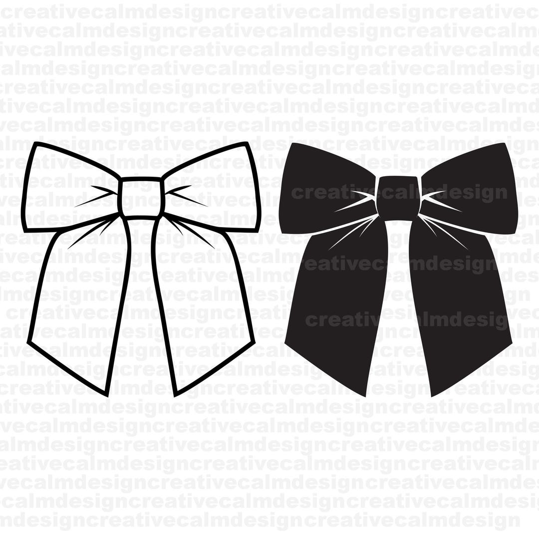 Bow Digital File Svg Png Pdf Jpg - Etsy