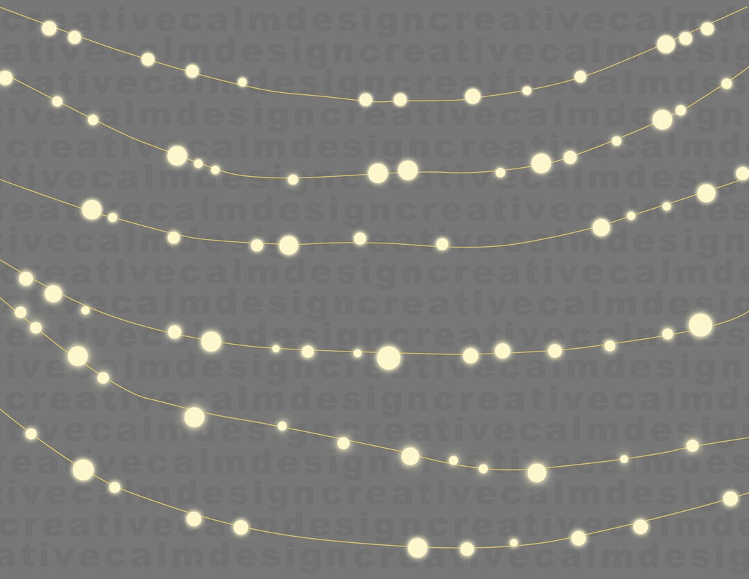 Fairy String Lights PNG - Etsy