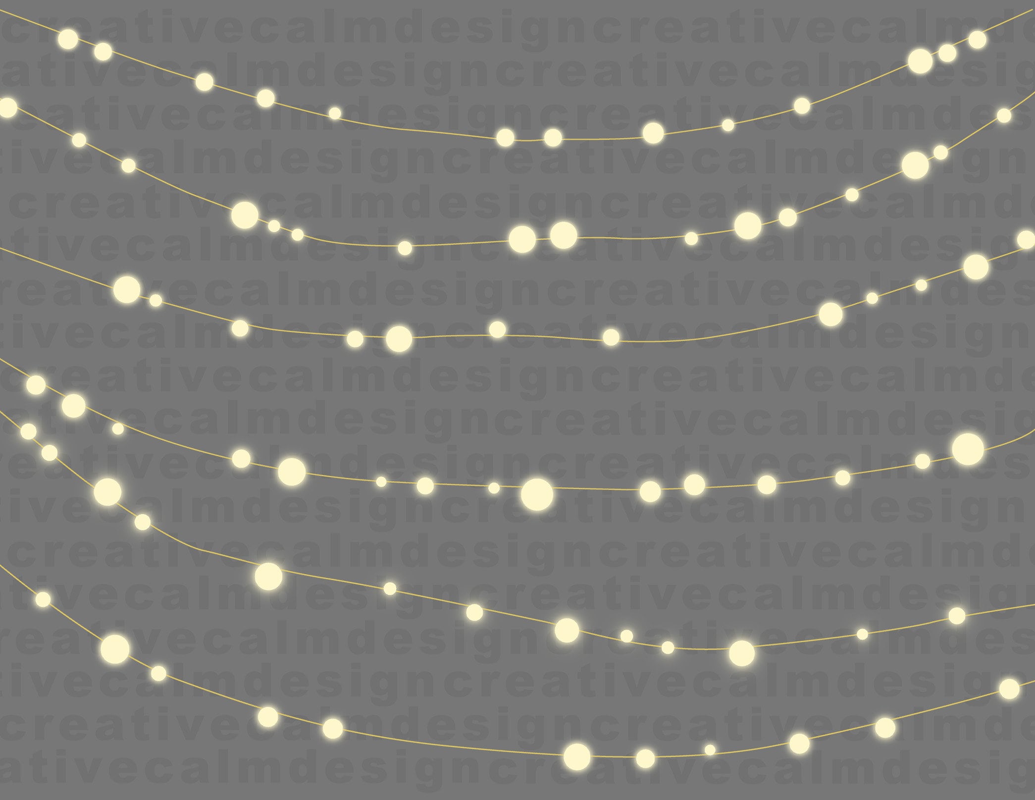 Fairy String Lights PNG - Etsy