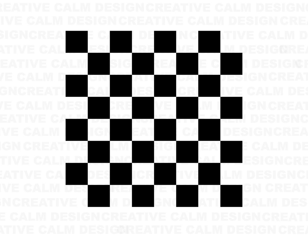 Checkered Pattern Seamless SVG PNG - Etsy