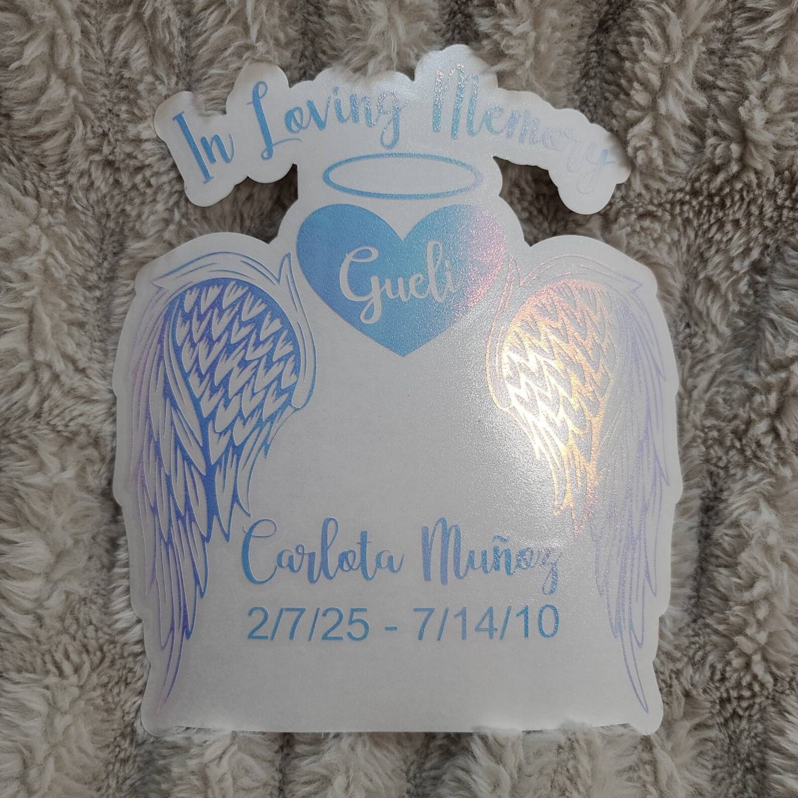 In Loving Memory Decal | Etsy