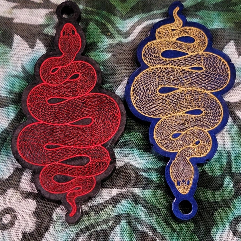 Snake Keychain - Etsy