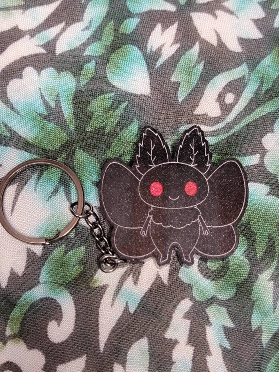 Mothman Cryptid Keychain Cute - Etsy
