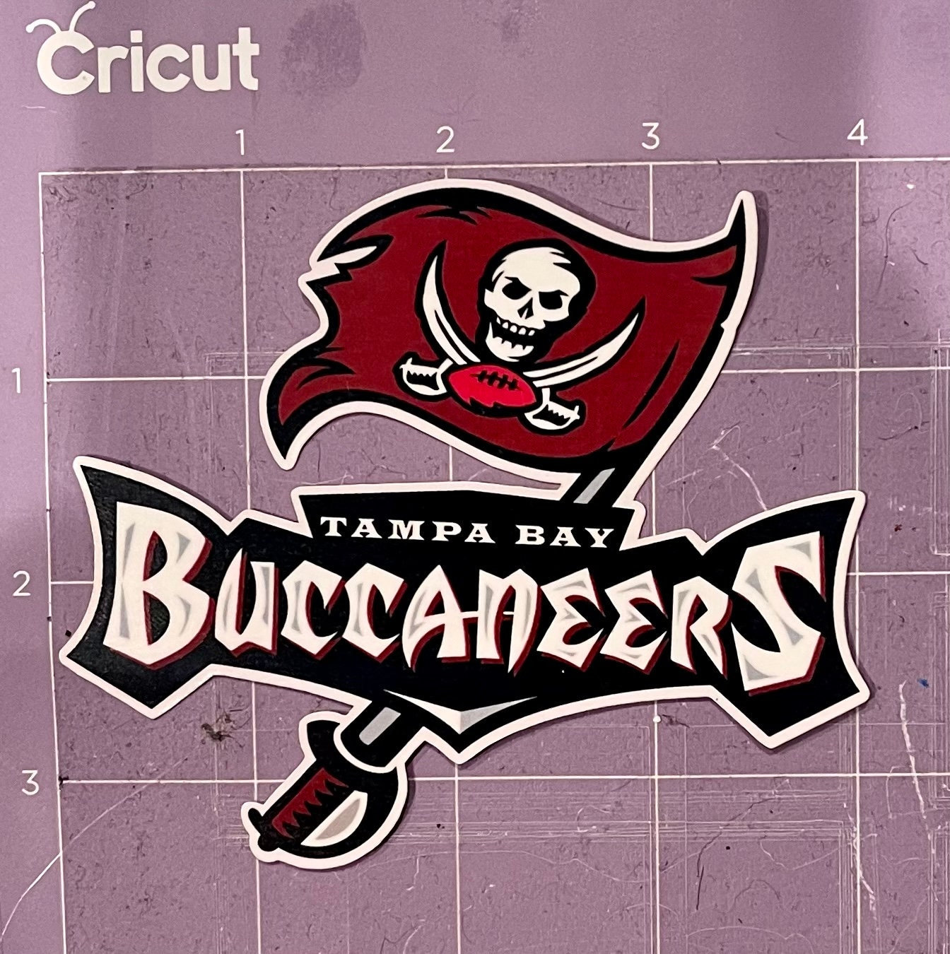 Bumper Stickers Tampa Bay Buccaneers Sticker Water Proof Vinyl Paper ...