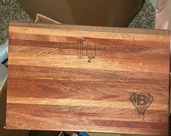 Custom Size Cutting Board - Etsy
