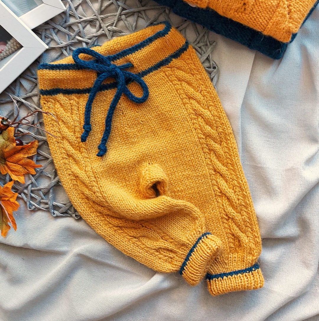 Knitting Pattern Baby Pants. PDF Instant Download. Knit Tutorial - Etsy
