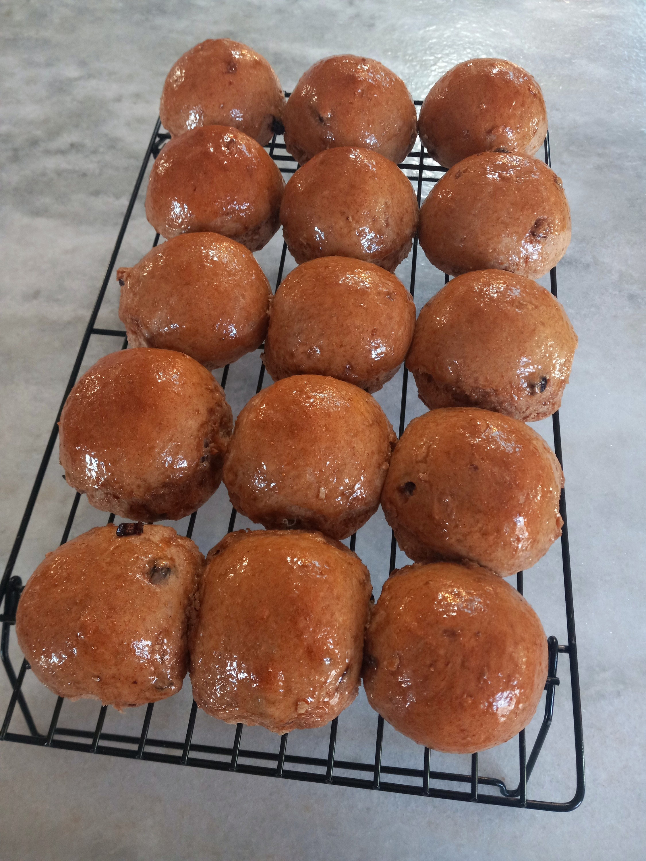 Glazed Coconut Fig Sweet Buns 1 Dozen (12)| Coconut Buns, Spelt Bread ...