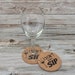 Engraved Cork Coaster Set - Etsy