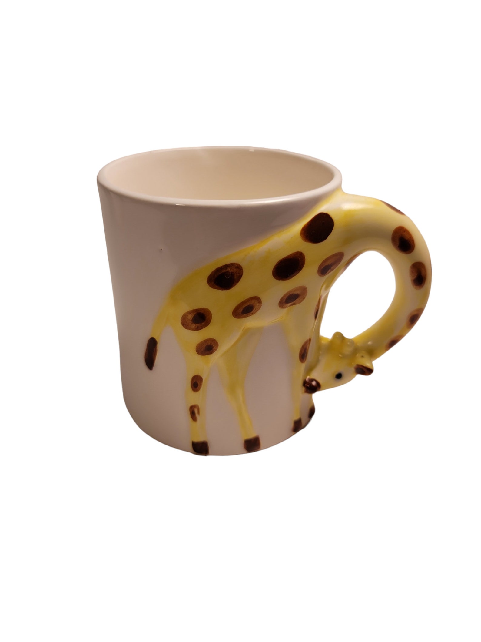 Vintage 3-dimensonal Giraffe Childs Cocoa Tea Cup - Etsy