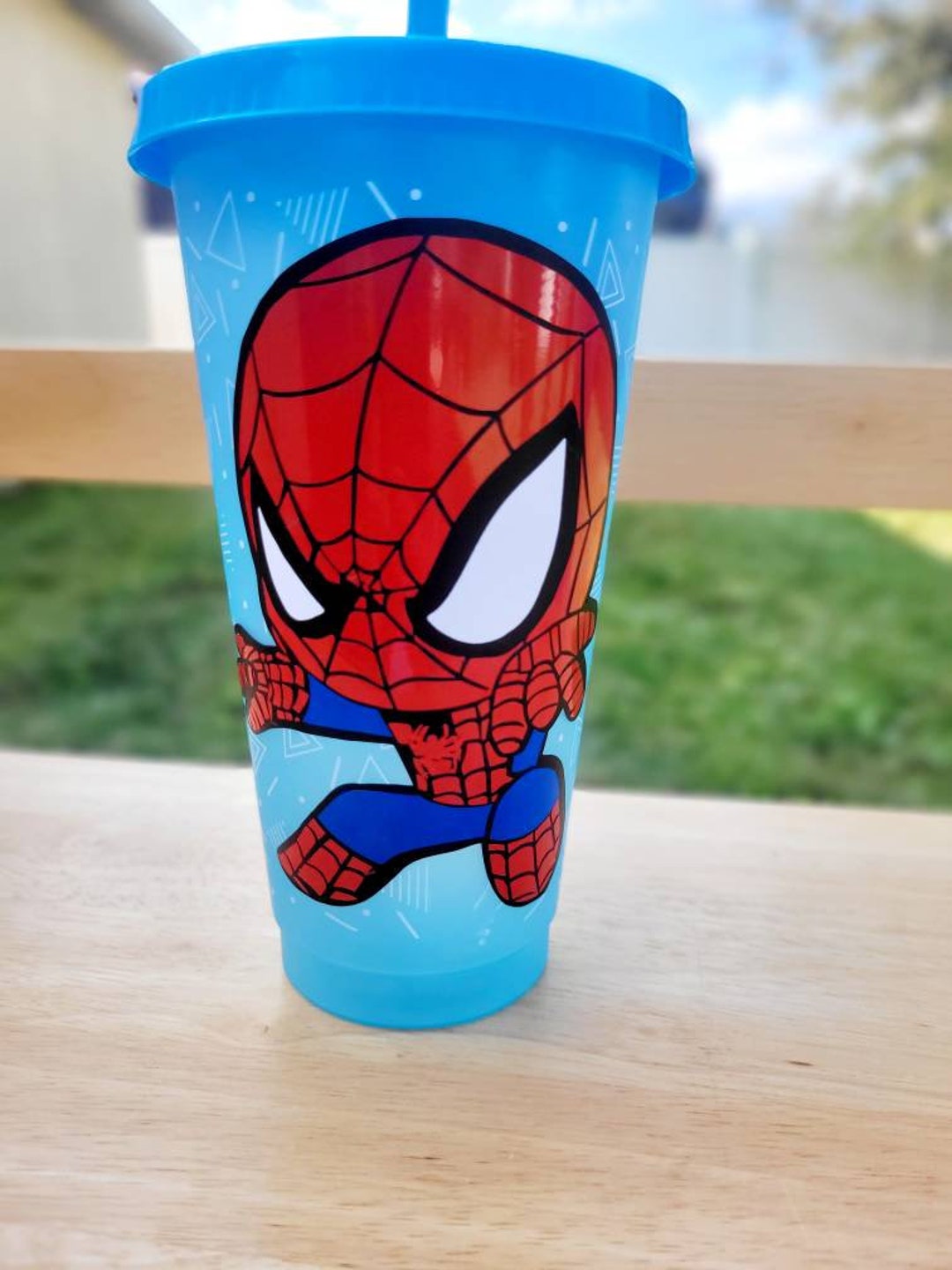 Super Heroes Cups Spiderman Iron Man Captain America Cups Changing ...