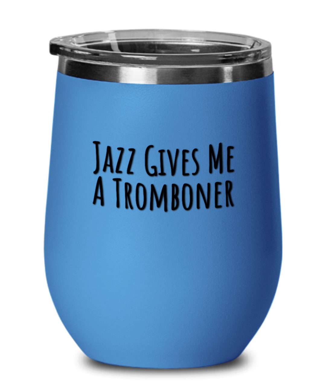 Jazz Wine Tumbler, Jazz Music Tumbler, Gift for Jazz Lovers, Jazz ...