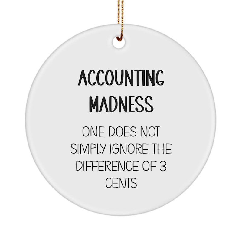 Accounting Christmas Decorations - Etsy