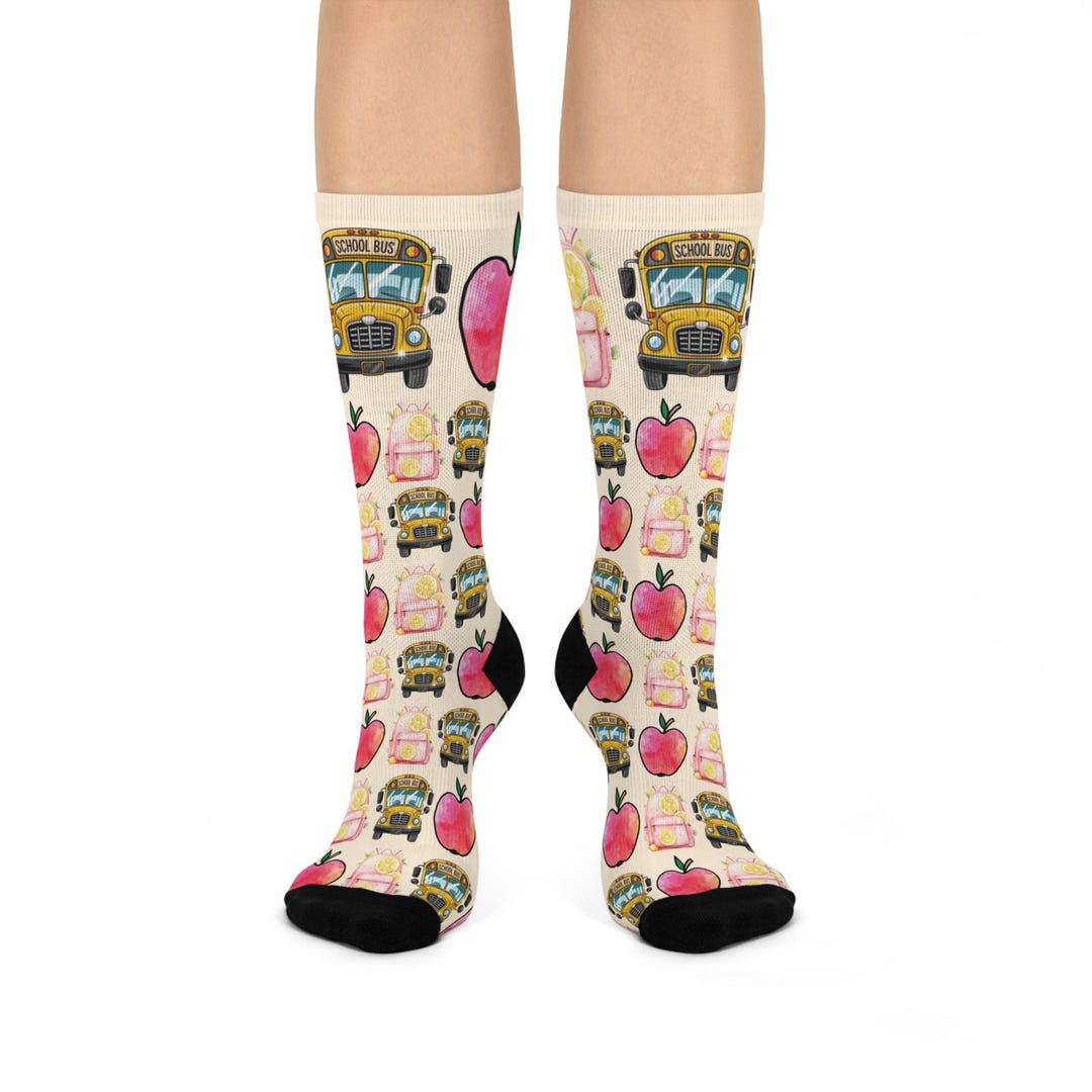 Bus Driver Socks, Socks for Bus Drivers, Bus Driver Appreciation Gifts ...