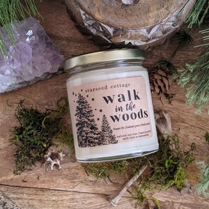 Walk in the Woods | Natural Soy Hand Poured Candle | Fraser Fir, Balsam ...