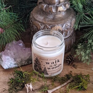Walk in the Woods | Natural Soy Hand Poured Candle | Fraser Fir, Balsam ...