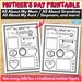 All About My Mom All About My Grandma Printable, Kids Mother's Day ...
