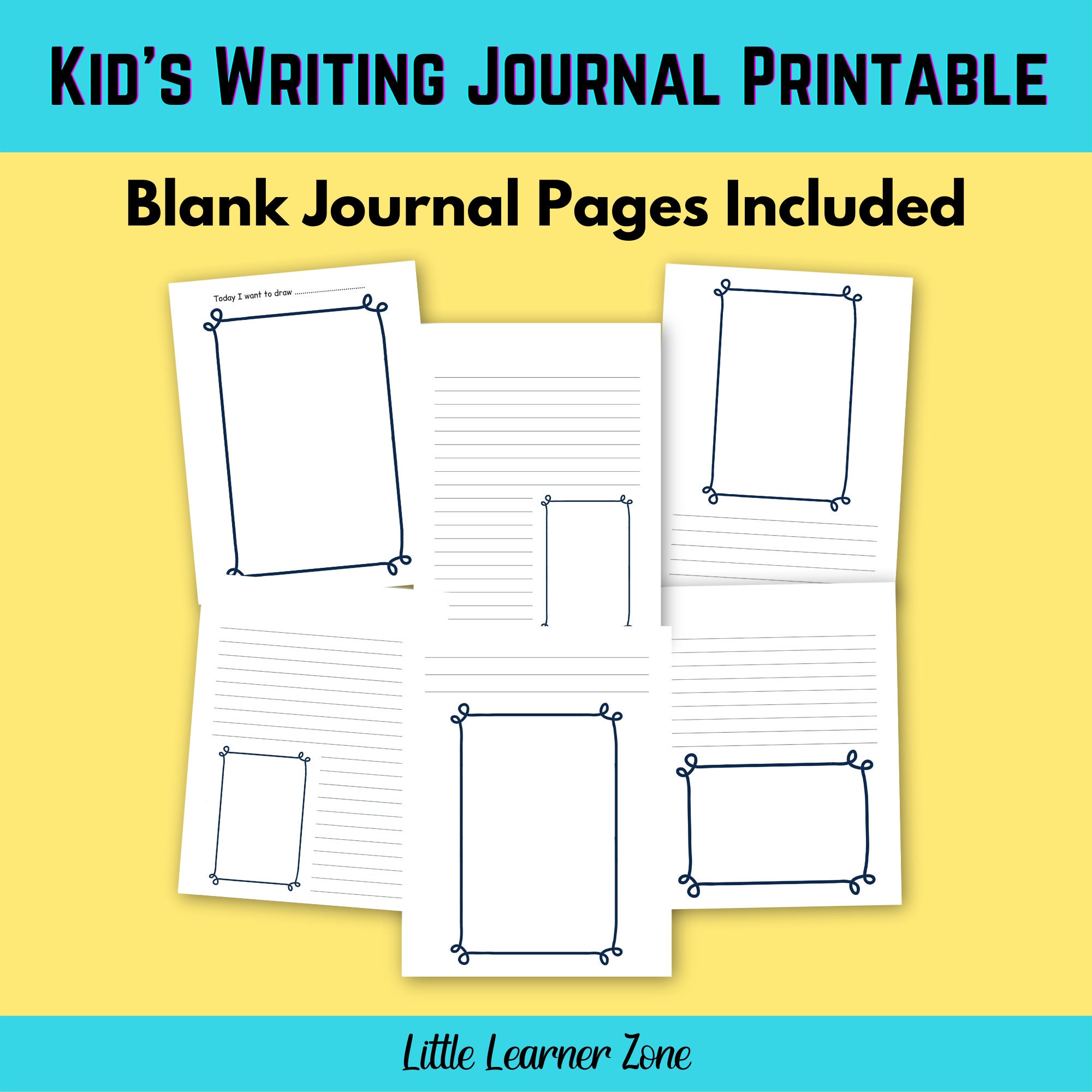 Kid s Writing Journal Printable Journal Writing For Kindergarten kid-s-writing-journal-printable-journal-writing-for-kindergarten