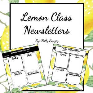 Lemon Theme Classroom Decor-bundle - Etsy