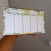Lemon Notepad (monday-friday) - Etsy