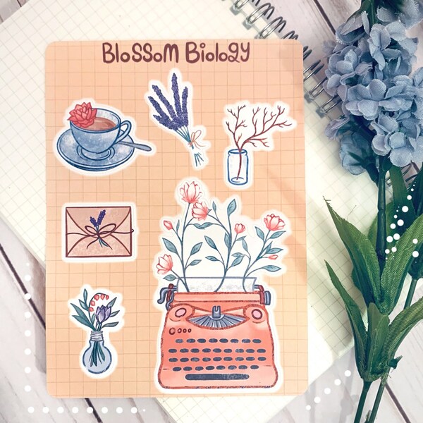 Writer Stickers - Etsy